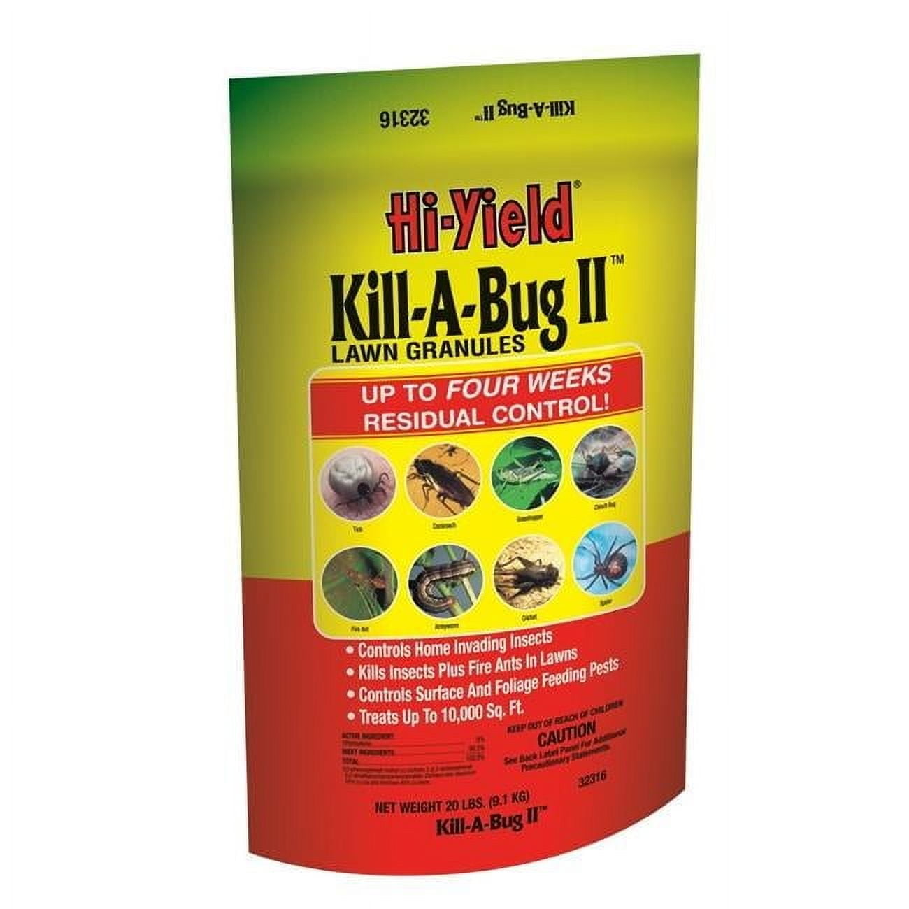 Hi-Yield 20 lbs Kill A Bug II Lawn Granules Permethrin - Walmart.com