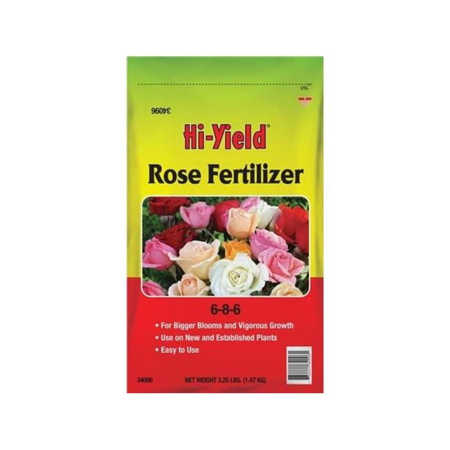 Hi-Yield 434096 3.25 lbs 6-8-6 Rose Fertilizer - CA MP12 - Walmart.com