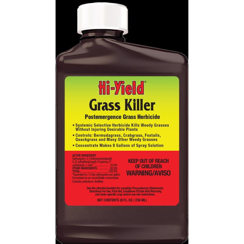 Hi-Yield Grass Killer Post-Emergent Herbicide, 8 oz Concentrate ...