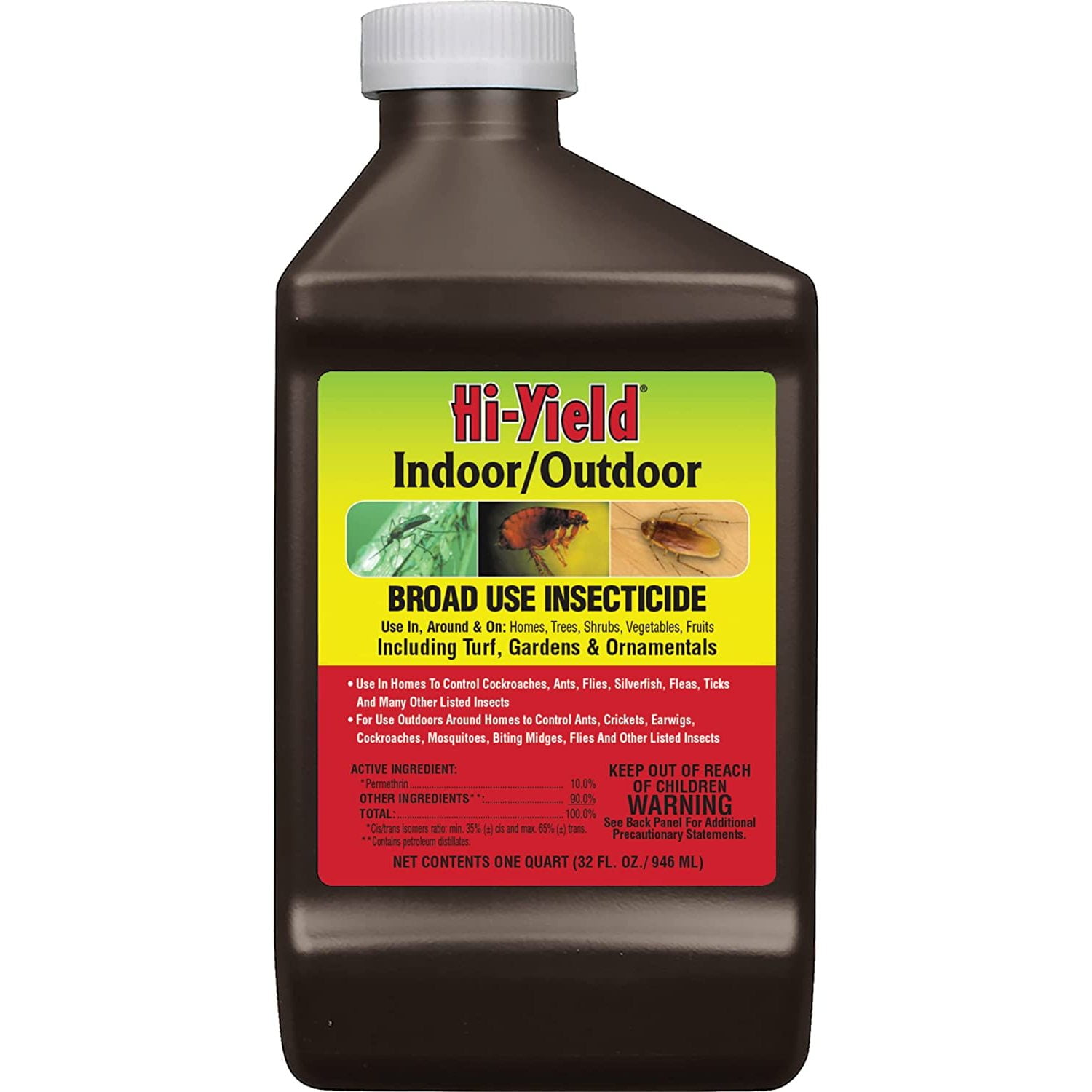 Hi-Yield (32010) Indoor/Outdoor Broad Use Insecticide (32 oz) - Walmart ...