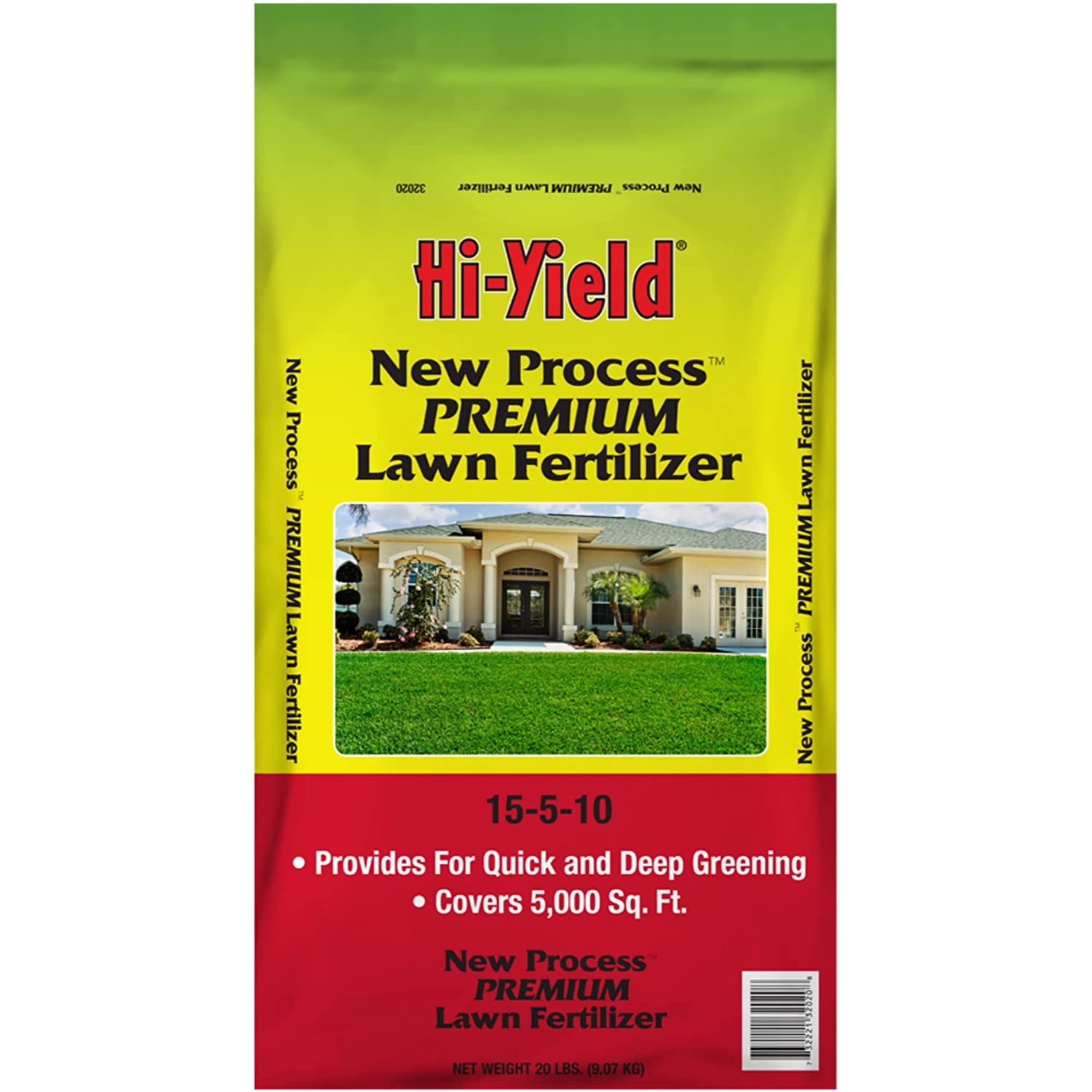 Hi-Yield 32020 Outdoor Lawn Fertilizer, Nitrogen Rich, for Yard, 15-5 ...