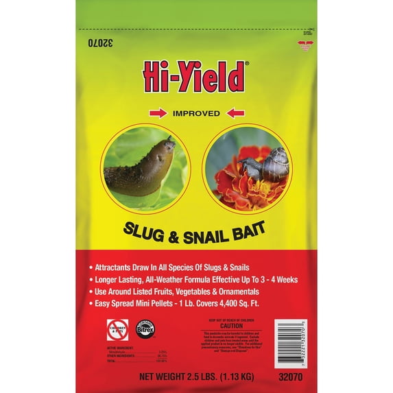 Hi-Yield 32070 Improved Slug & Snail Bait 2.5 lbs. - Walmart.com