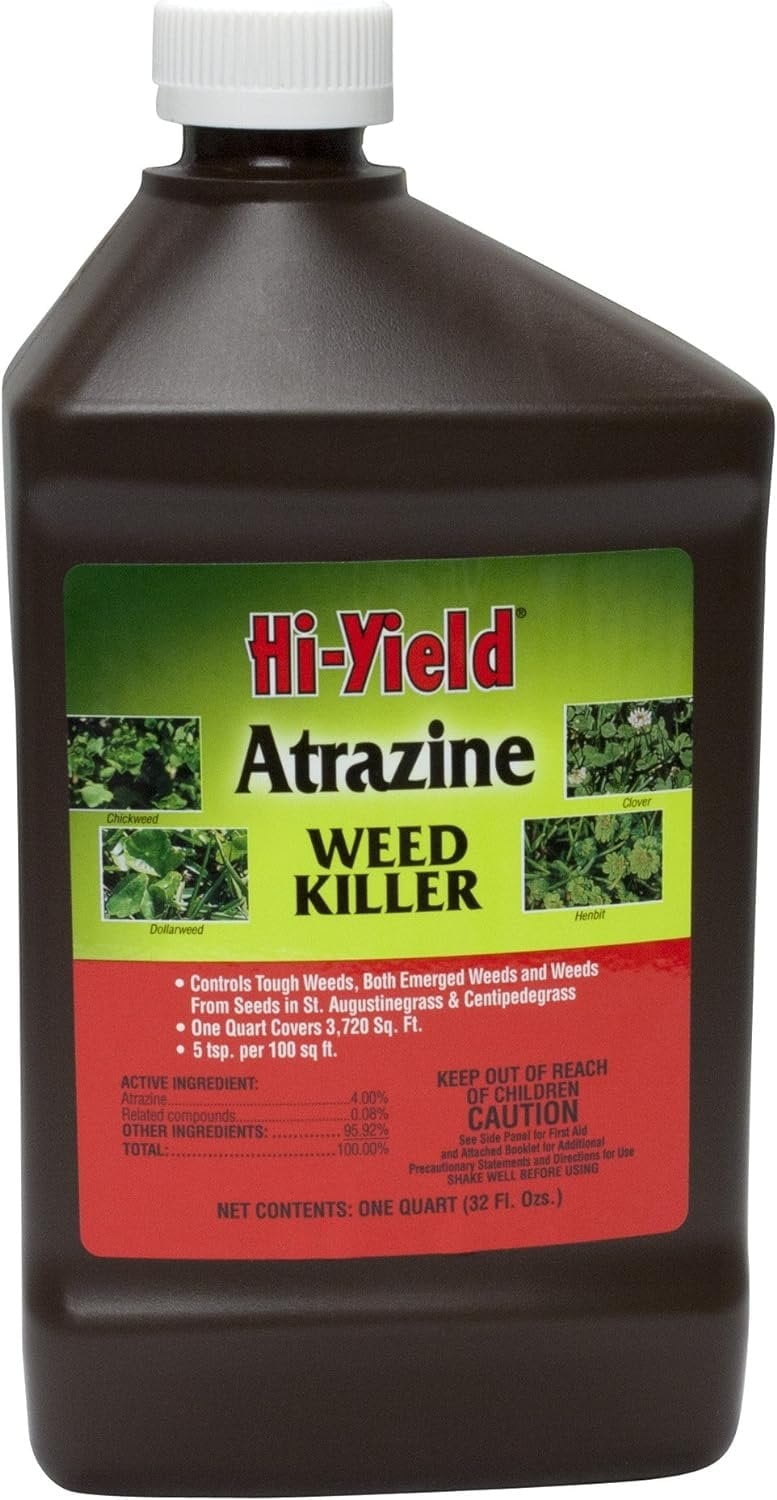 Hi-Yield Atrazine Weed Killer, Liquid Concentrate for St. Augustine and ...