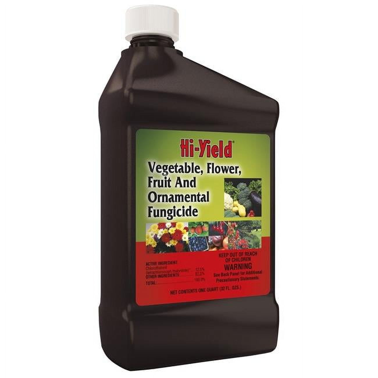 Hi-Yield 32 oz Liquid Plant Garden Fungicide for Vegetable, Flower ...