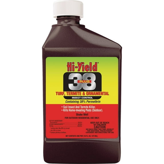 Hi-Yield 38 Plus Turf, Termite & Ornamental Insect Control, Permethrin ...