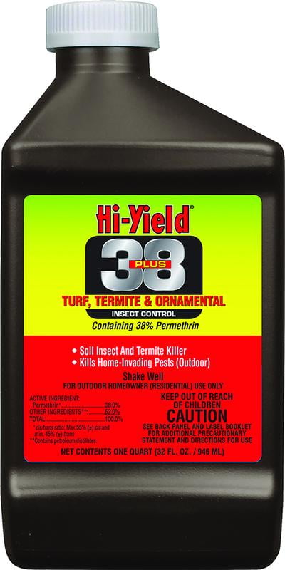 Hi-Yield 38 Plus, Outdoor Insect Killer, Termite and Bug Control, 1 ...