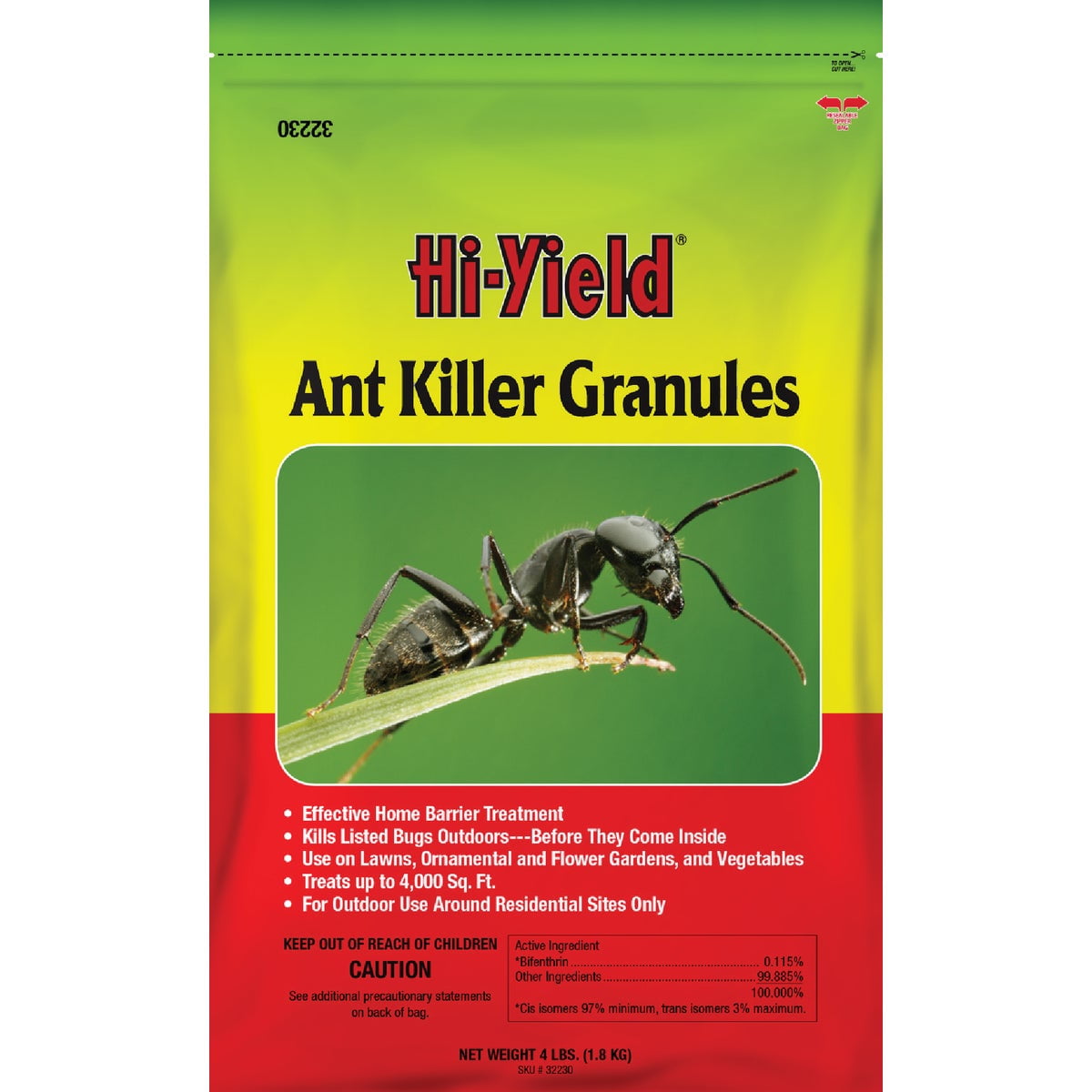 Hi-Yield Granular Ant Killer, 4 Lb. Ready To Use, Fire Ants & More ...