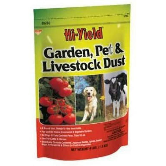 Hi-Yield 4 Lb. Ready To Use Pet, Livestock, & Garden Dust Insect Killer ...