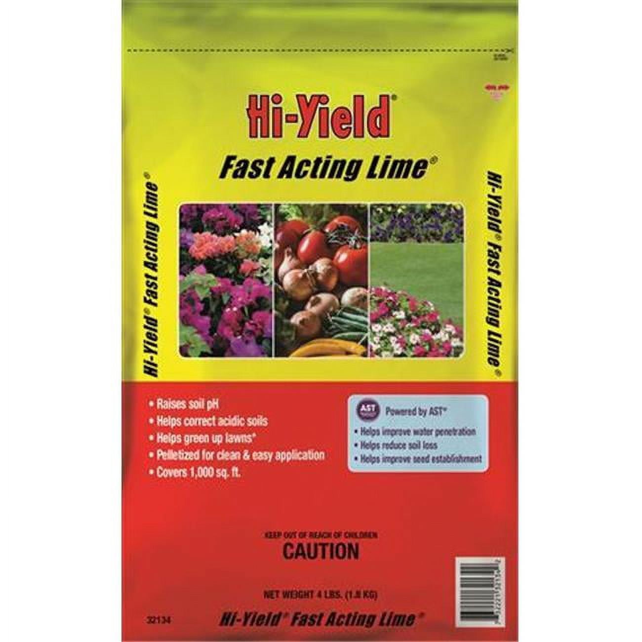 Hi-Yield 4 lbs Fast Acting Lime Fertilizers - Walmart.com