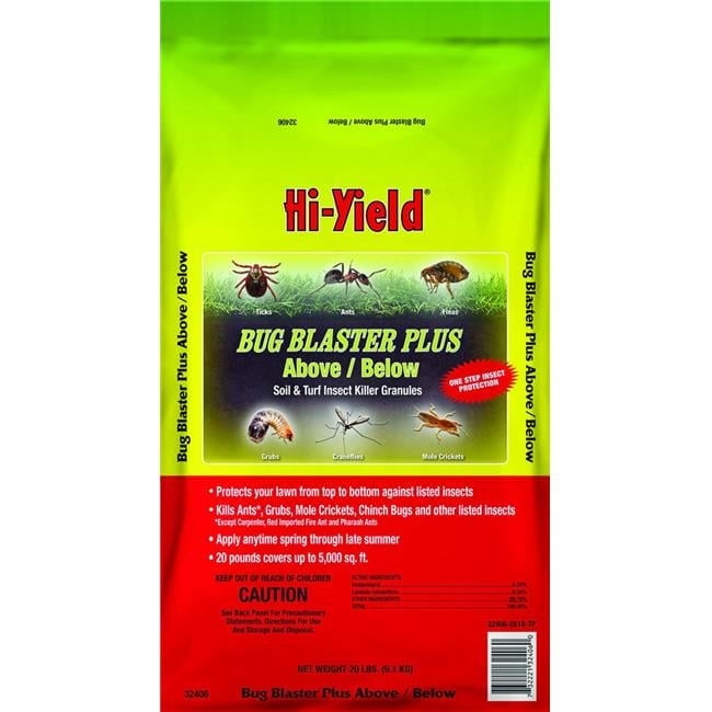 Hi-Yield (32406) Bug Blaster Plus Above/Below (20 lb.) - Walmart.com