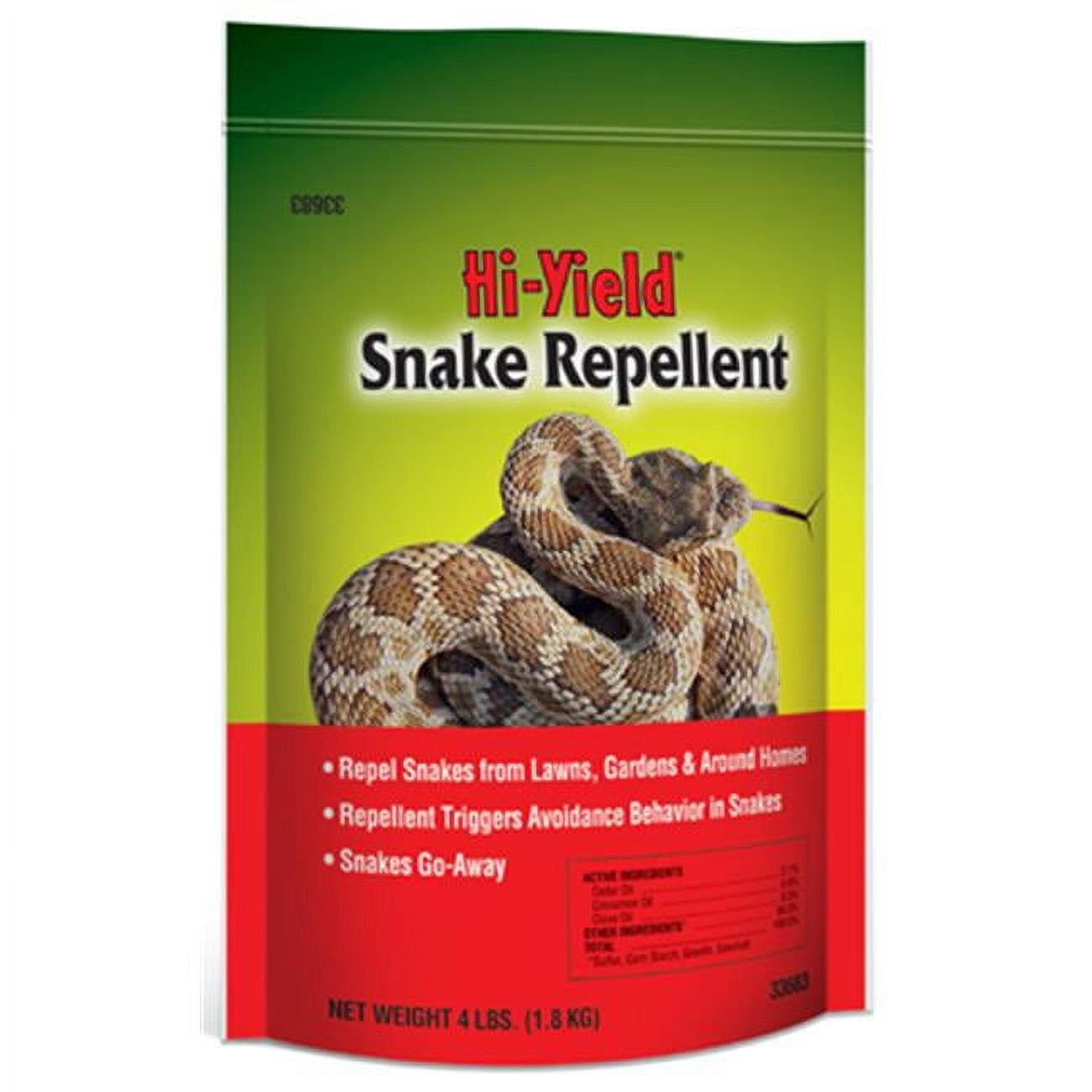 Hi-Yield Animal Repellent Granules For Snakes 4 lb - Walmart Business ...