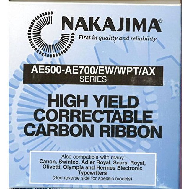 Hi Yield Correctable black film Typewriter Ribbon Cartridge. For and ...