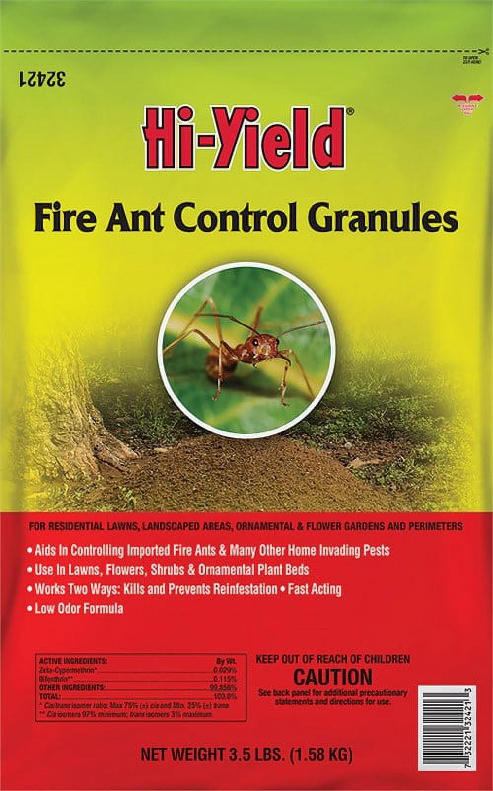 Hi-Yield Fire Ant Control Granules - 3.5 lb - Walmart.com