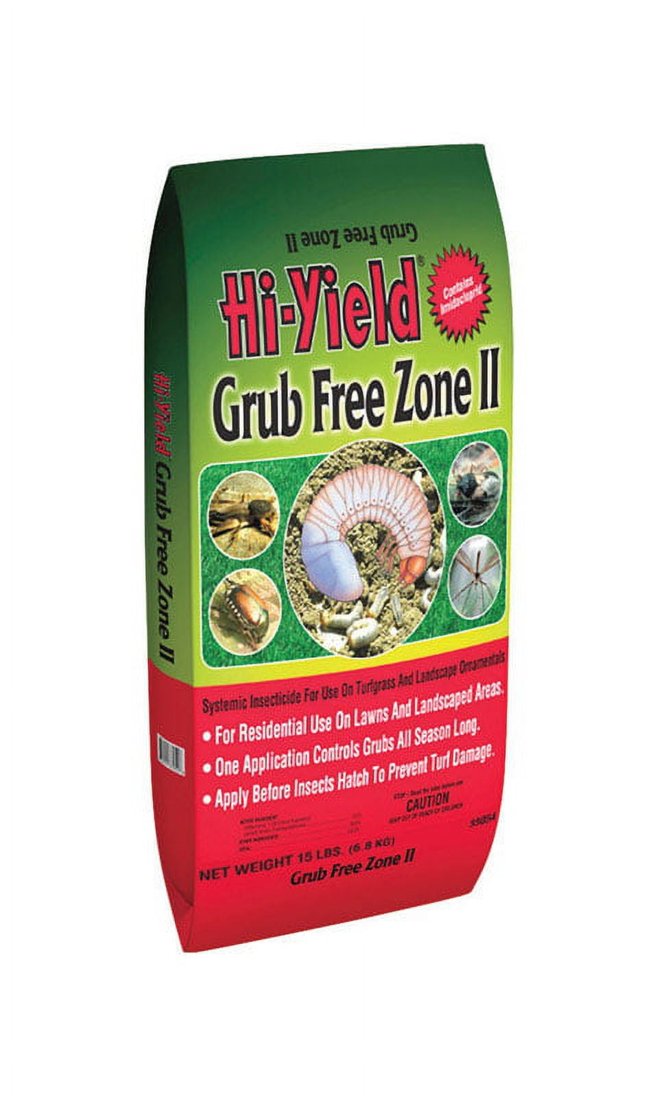 Hi-Yield Grub Free Zone II Insect Killer Granules 15 lb - Walmart.com