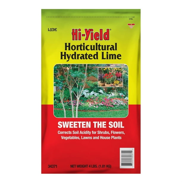 Hi-Yield Horticultural Hydrated Lime Soil Amendment Acid Neutralizer ...