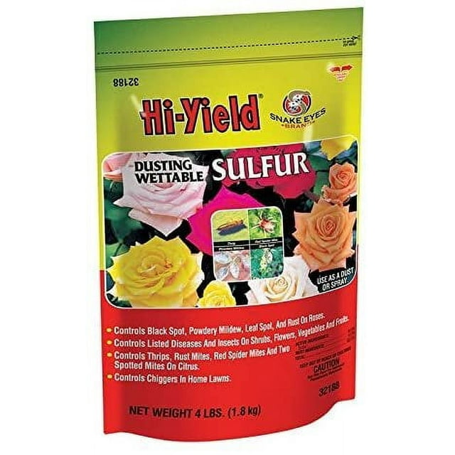 Hi Yield Statewide Hi Yield Dusting Wettable Sulfur 4lb - Walmart.com