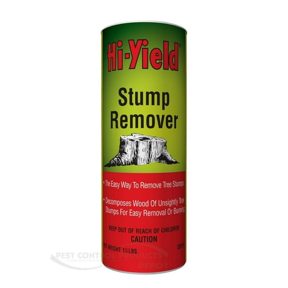 Potassium Nitrate Stump Removal