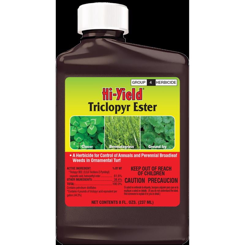 Hi-Yield Triclopyr Ester Herbicide Liquid Concentrate - 8 fl oz Bottle ...