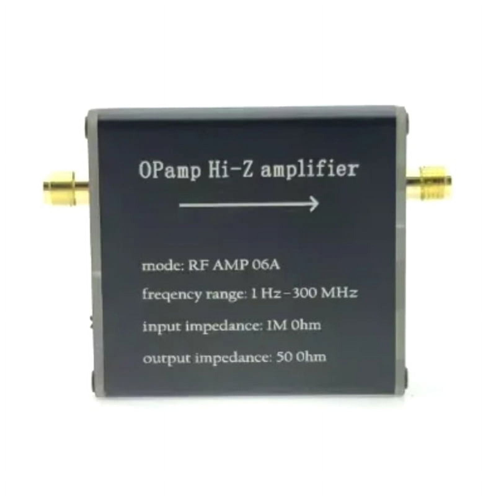 Hi-Z Amplifier AMP 06A 1Hz-300MHZ 50 Ohm High Impedance Amplifier ...