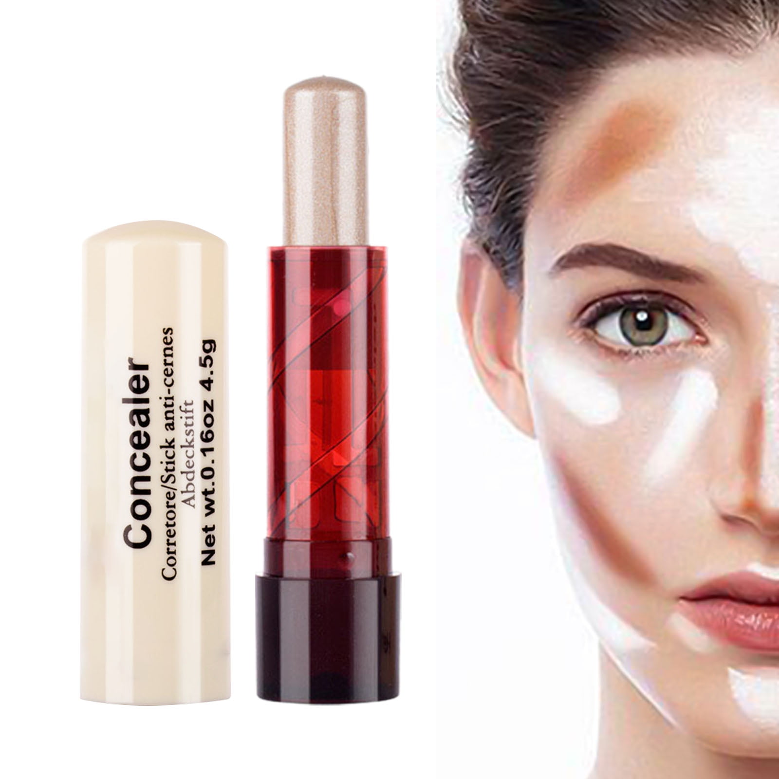 HiAZHWU Camo Concealer Full Coverage Highly Pigmented Finish Light ...