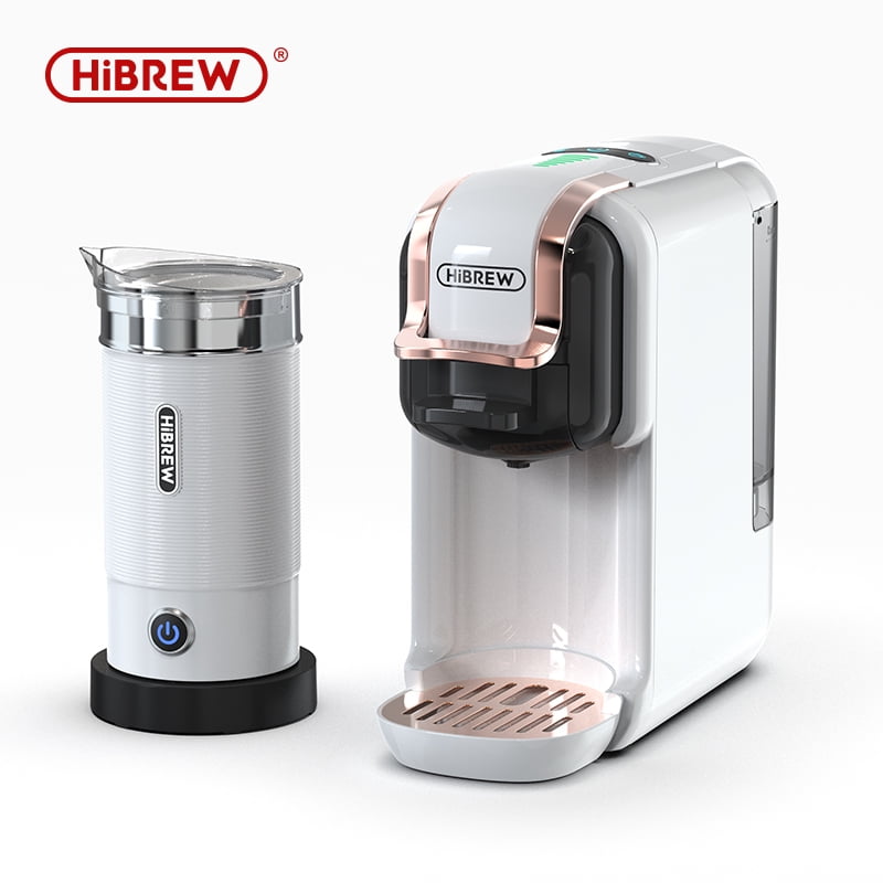 HiBREW 5 in 1 Multiple Capsule Coffee Machine Hot/Cold DG Cappuccino ...