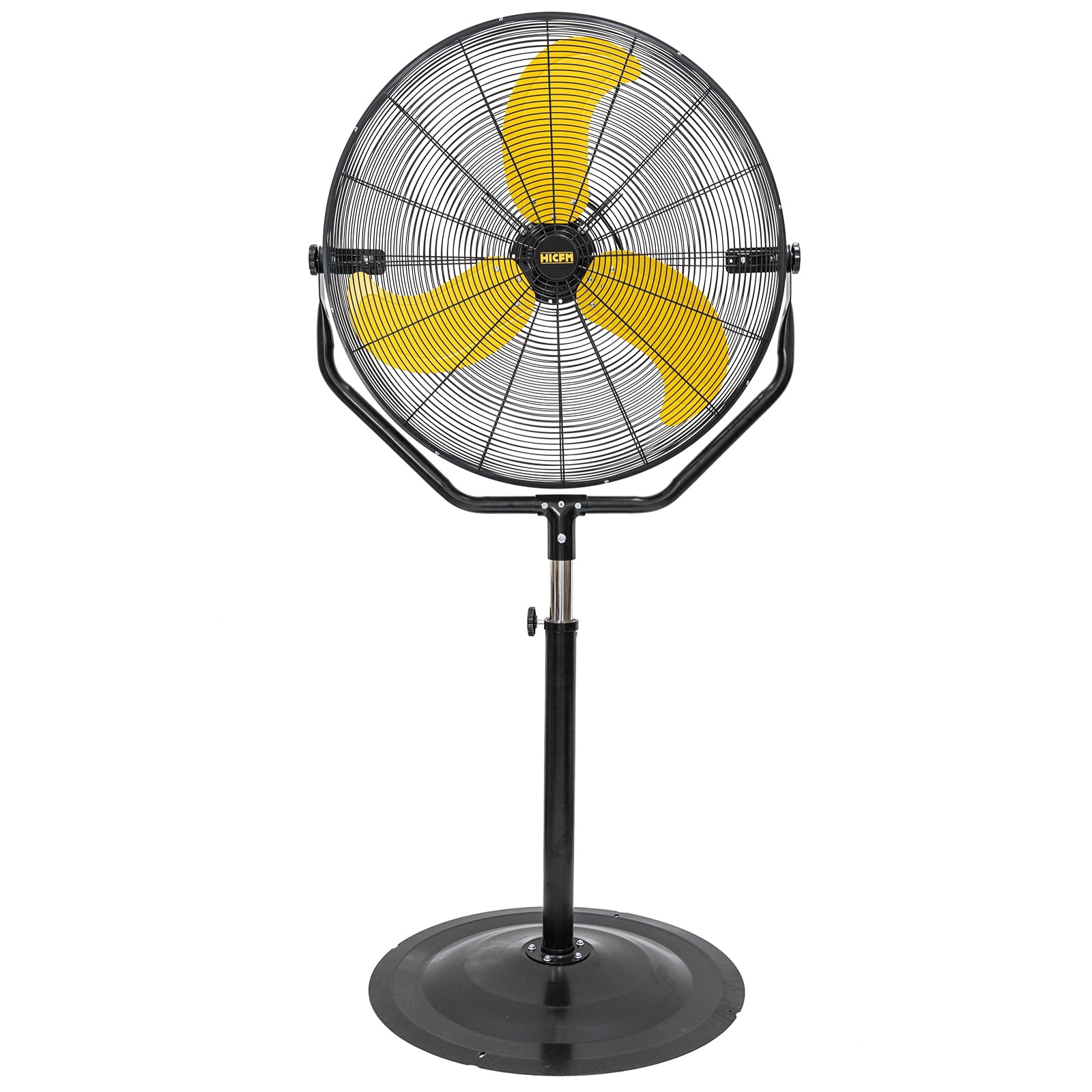 HiCFM 30 inch Tilting Pedestal Fan, 3-Speed 7600 CFM High Velocity ...