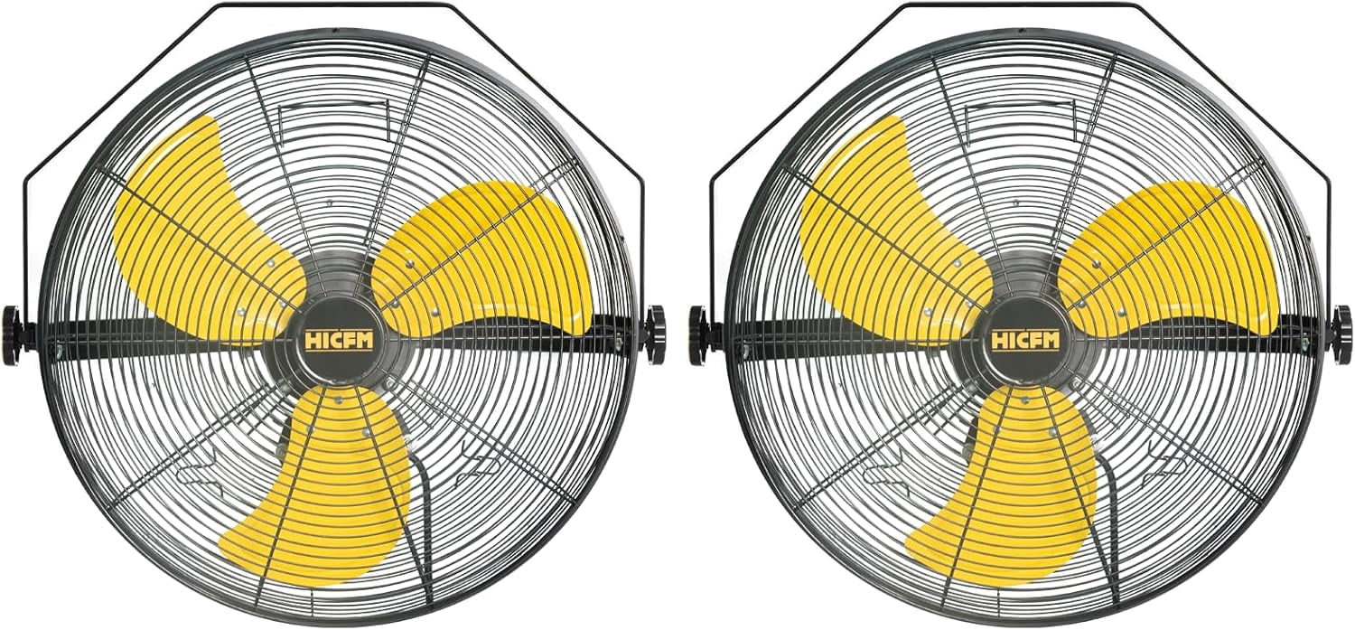 HiCFM 4600 CFM 18 inch High Velocity Wall Mounted Fan, TEAO Enclosure ...