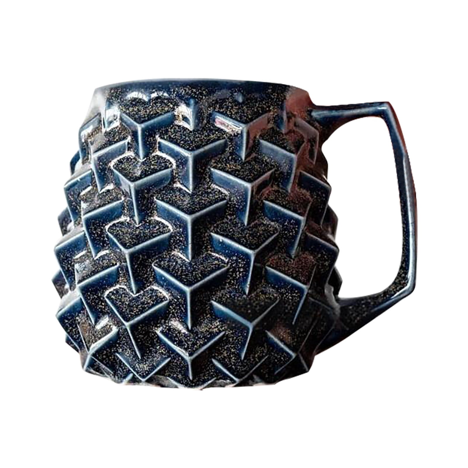 HiCafh Handmade Ceramics Cubes Coffee Mugs a Fusion of Form and ...