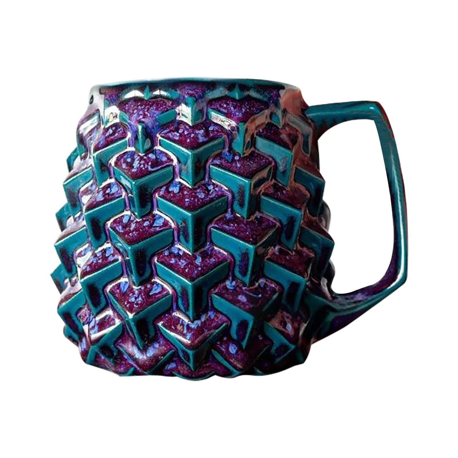 HiCafh Handmade Ceramics Cubes Coffee Mugs a Fusion of Form and Function: The Ceramics of ...