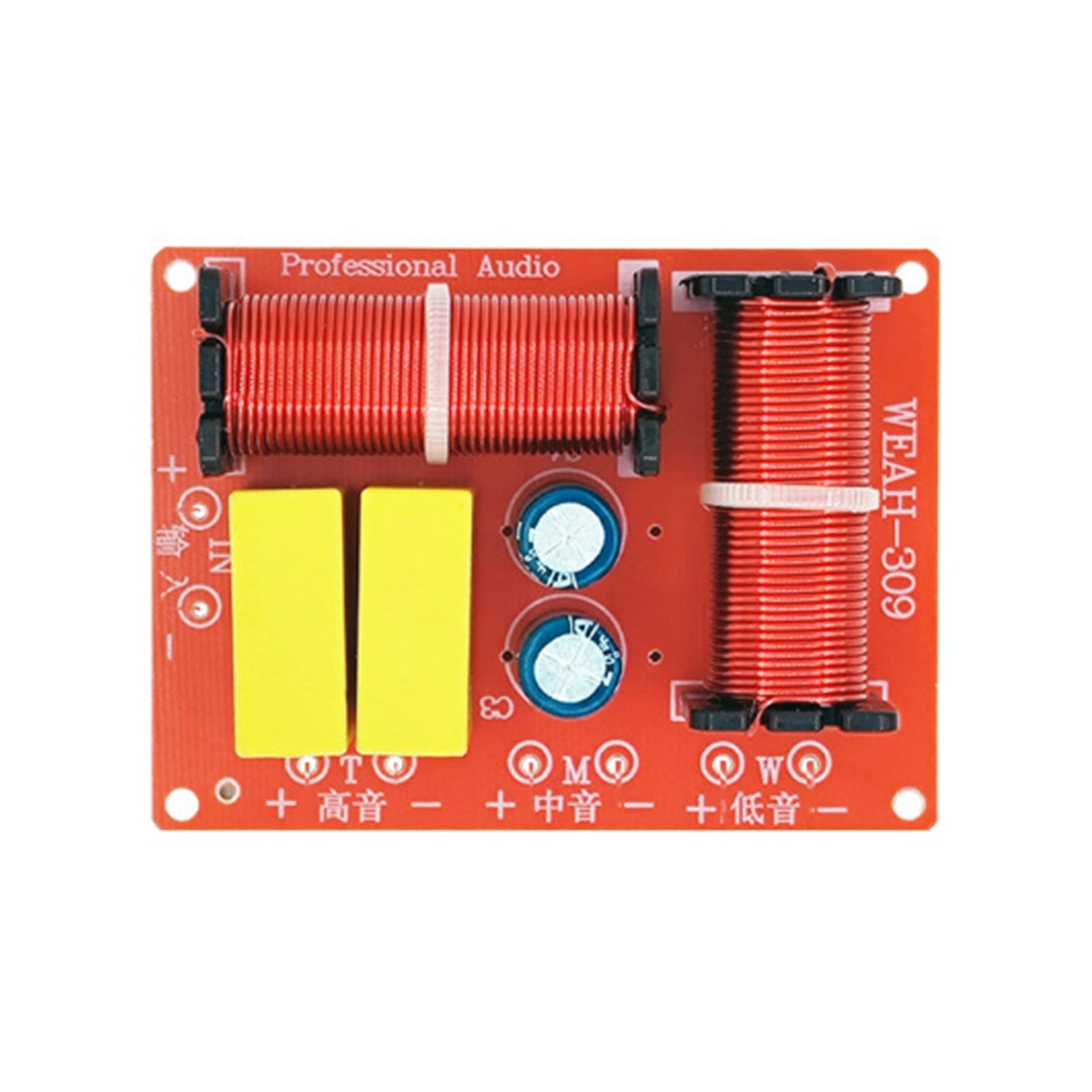 HiFi Crossovers Filter Module 3 Way Speakers Frequency Divider for Home ...