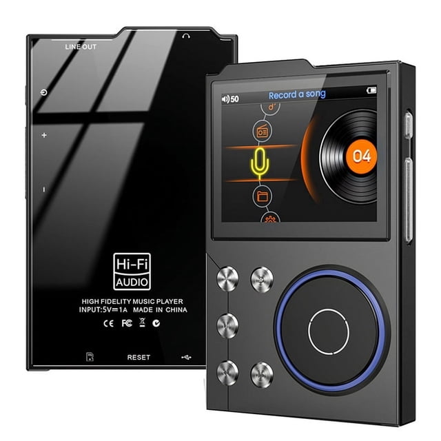 HiFi MP3 Player Bluetooth 5.0 Lossless Audio Player Digital Music ...