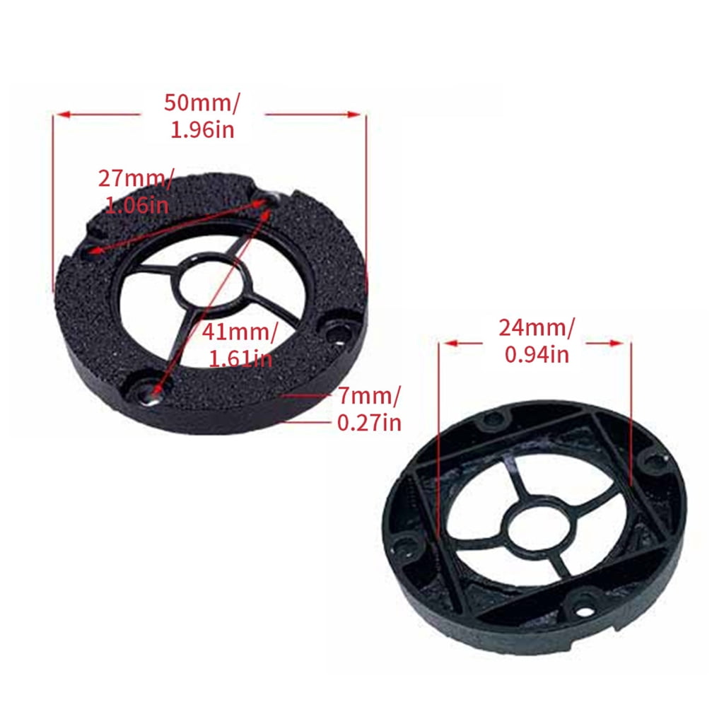 HiFi Speaker Tweeter Trim Circle 1inches/1.25inch Compatible Aluminum ...