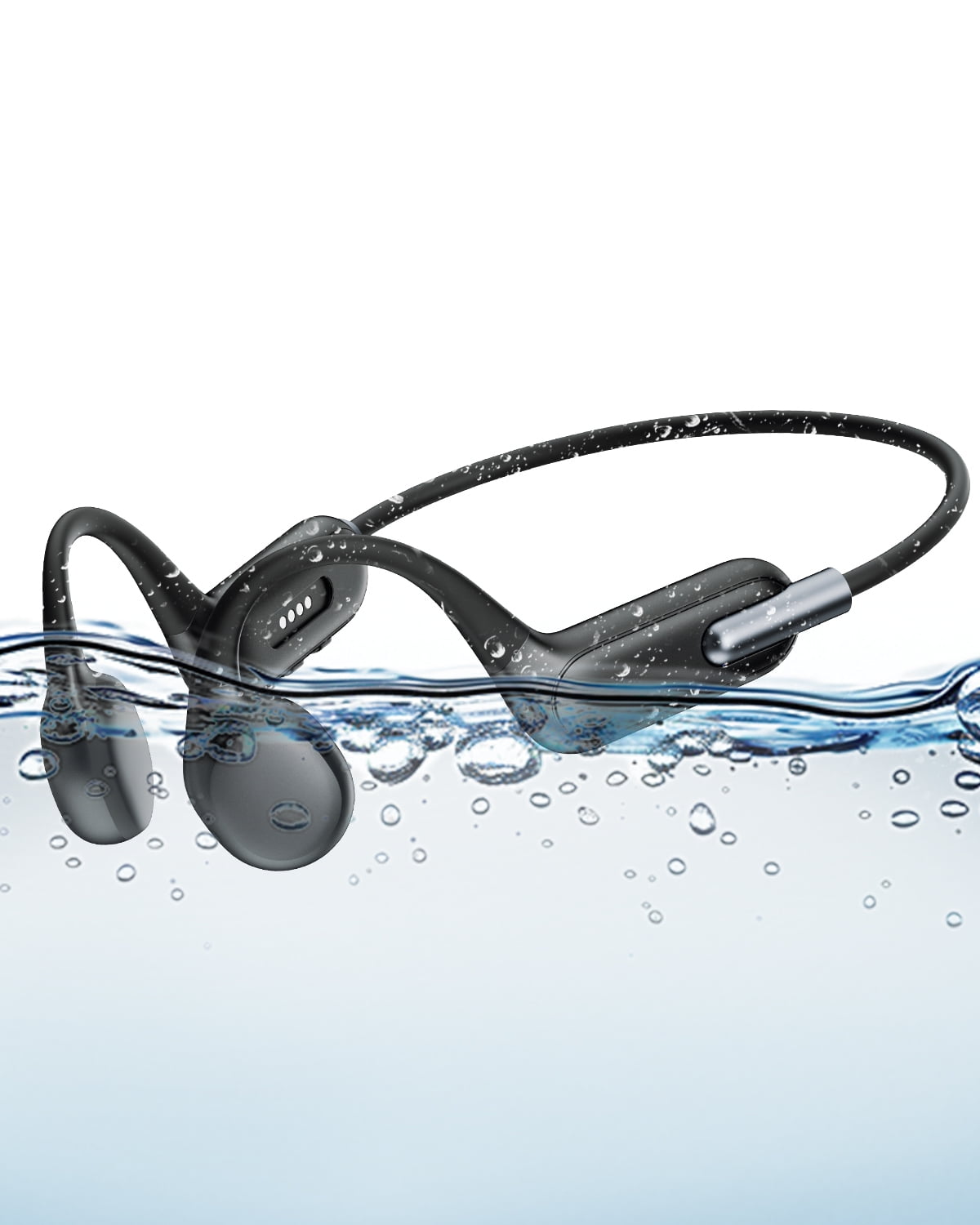 HiFi Walker Bone Conduction Headphones with 32GB Built-in Storage ...