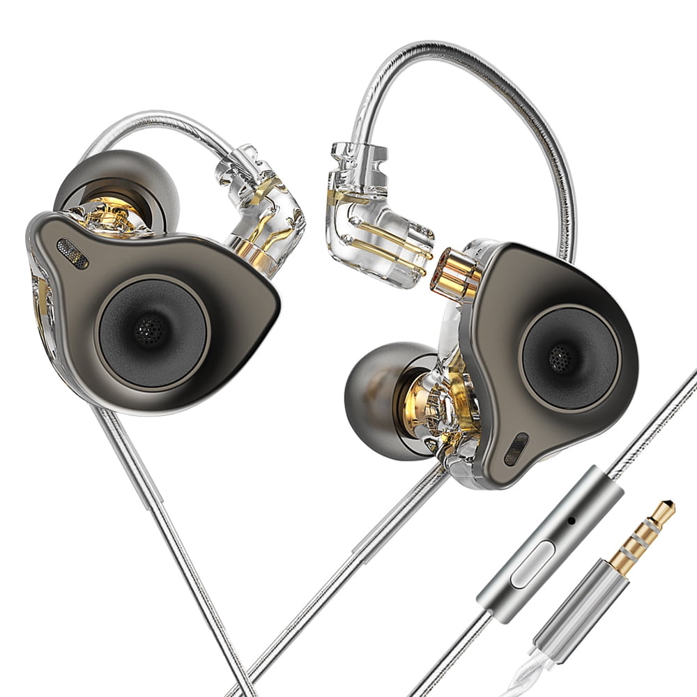 HiFi Wired Headphones Bass Stereo Music Earbuds, Noise Cancelling In ...
