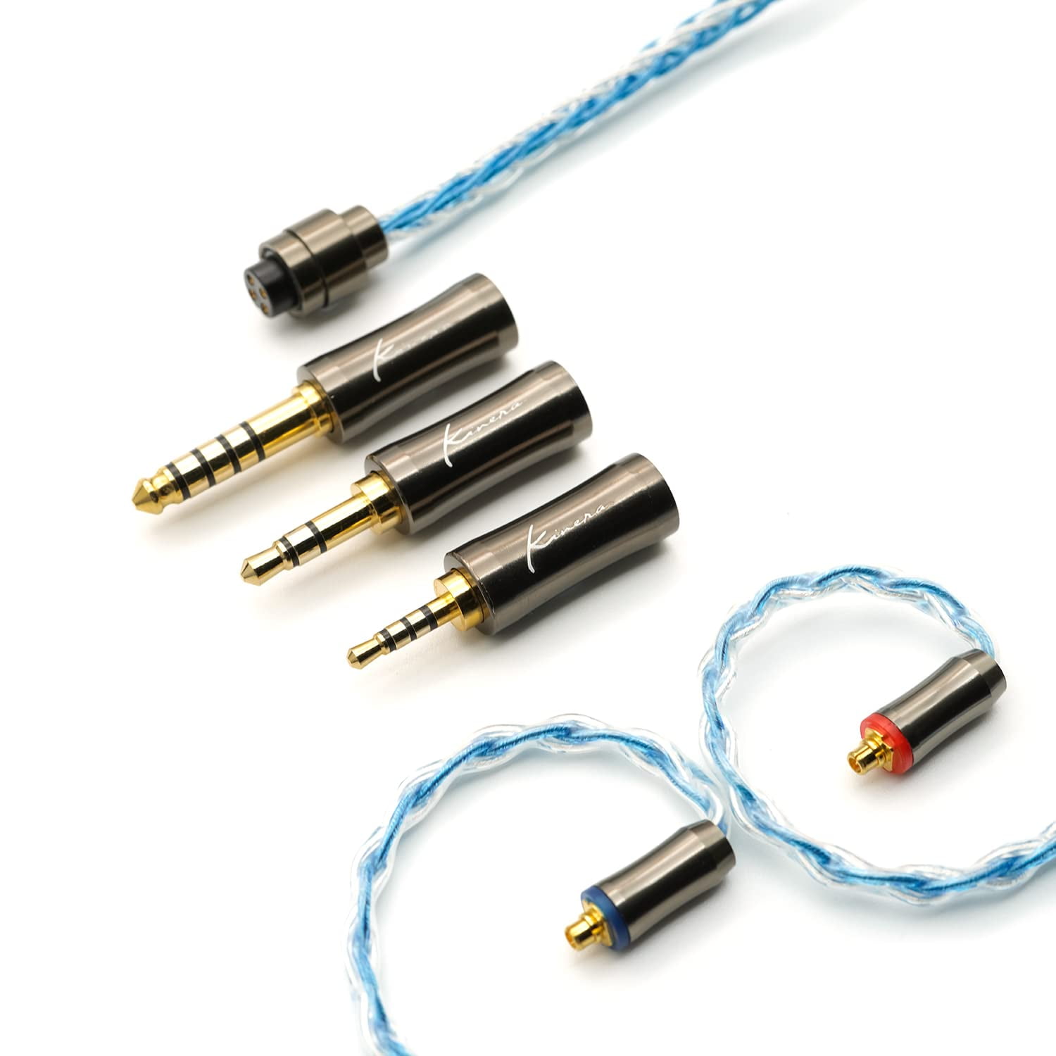 HiFiGo Kinera Ace Modular Upgrade Cable, OFC+OFC with Silver Plated 8 ...