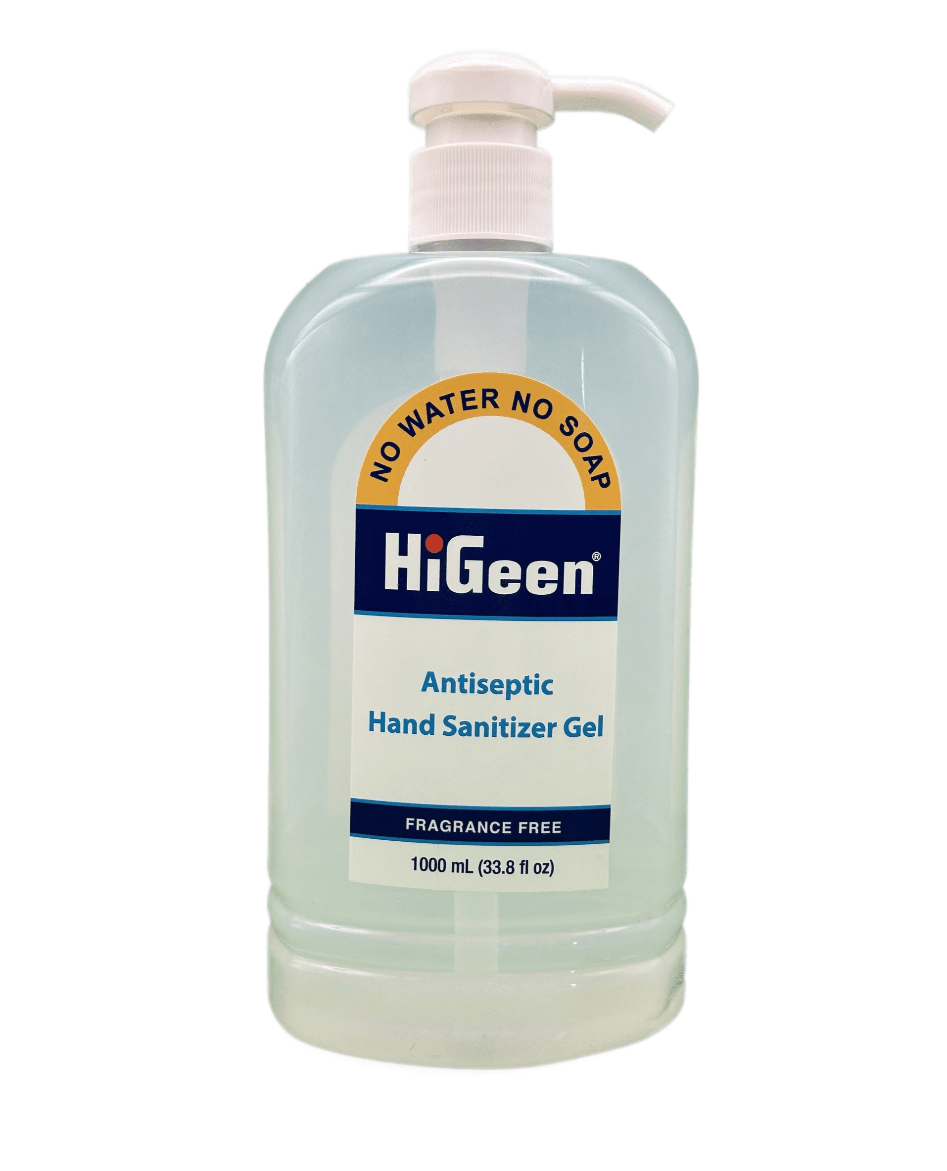 HiGeen Antiseptic Hand Sanitizer Gel Fragrance Free - Walmart.com