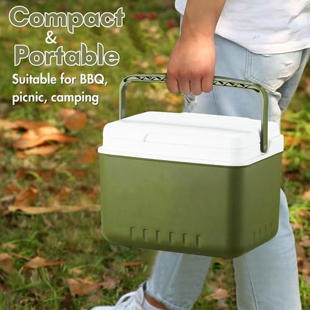 HiGropcore 6 Quart Small Cooler - Portable Hard Shell Cooler Lunch Box ...
