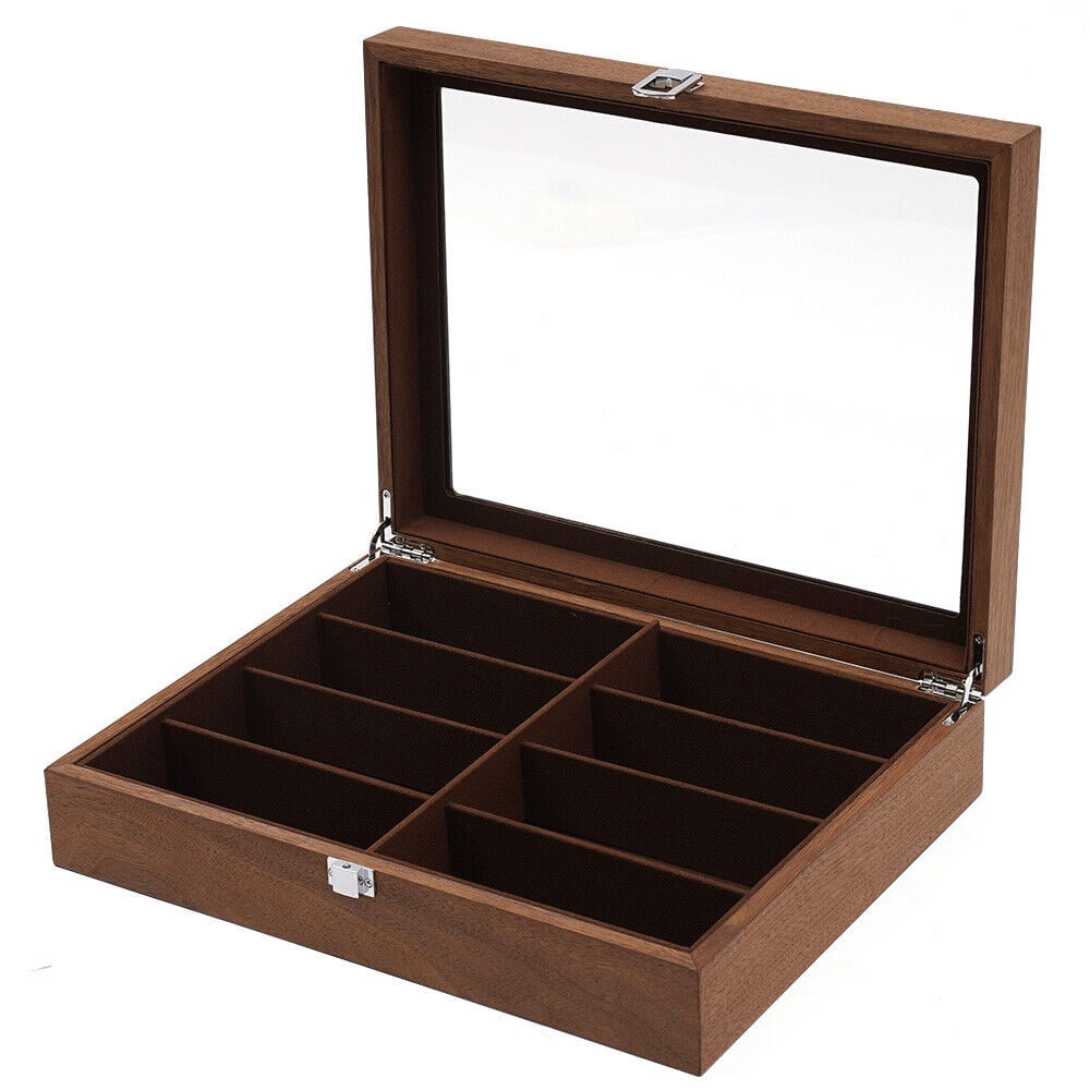 HiKaRiGuMi 8 Slot Glasses Sunglasses Box Display Eyeglasses Storage ...