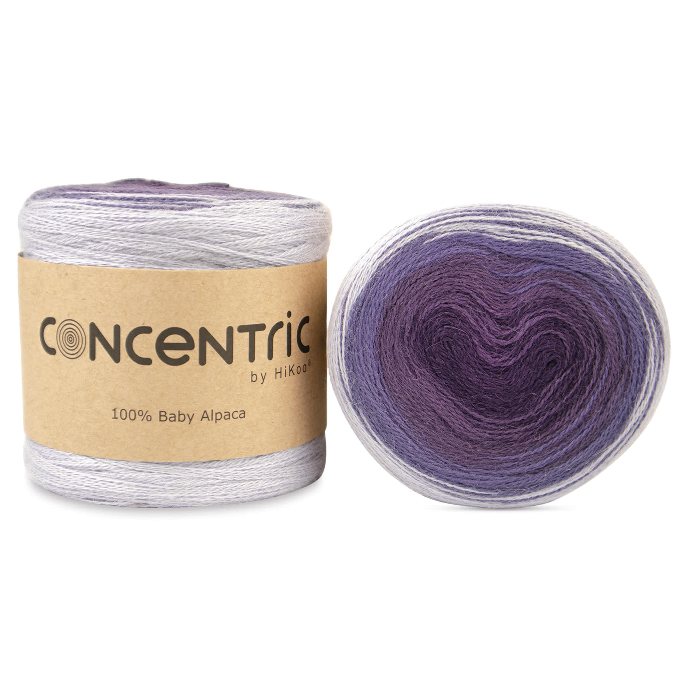 HiKoo Concentric Yarn - Shades of Purple, 437 yards - Walmart.com