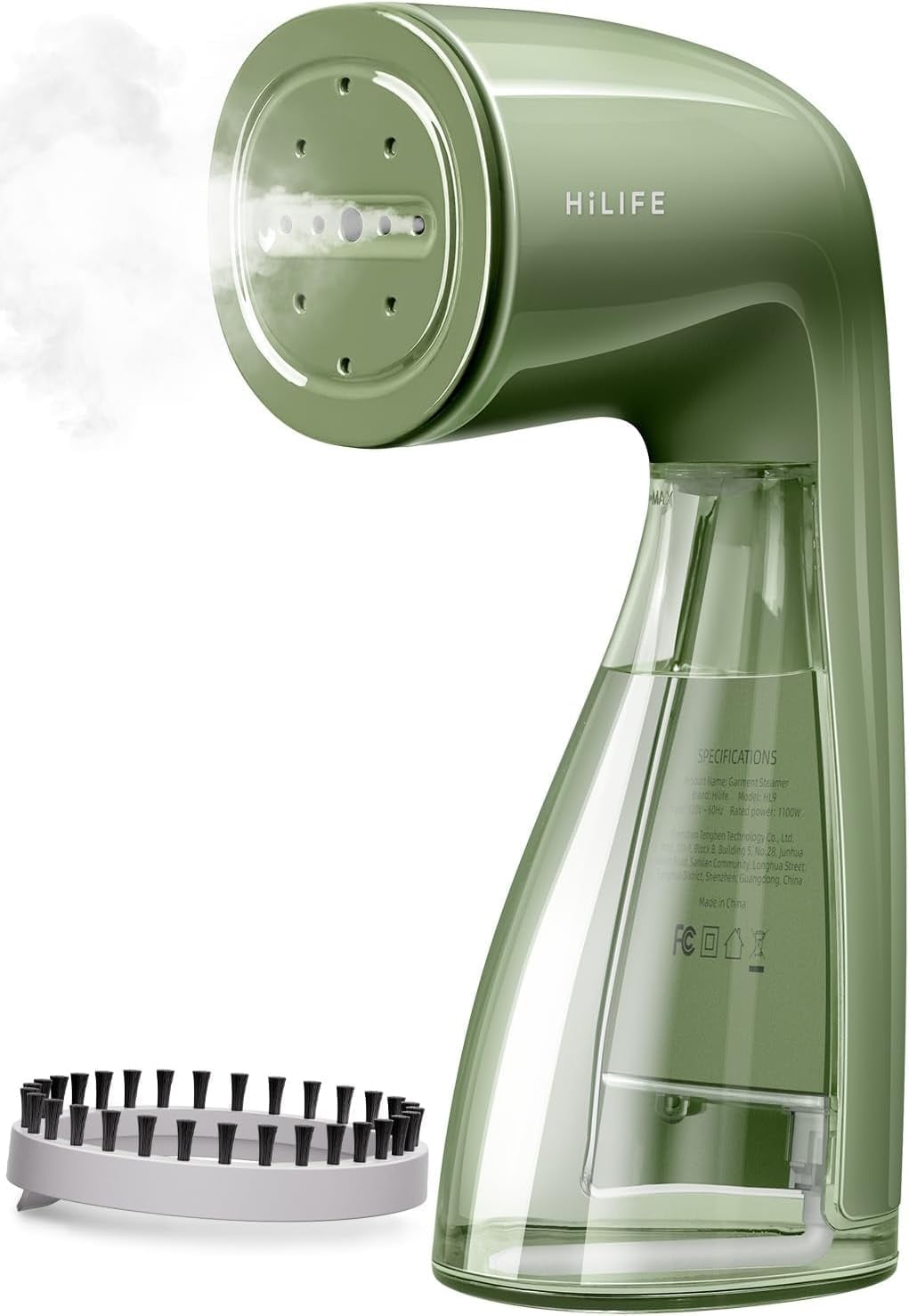 HiLIFE Steamer for Clothes, 1100W Clothes Steamer, Fast Wrinkle Removal ...
