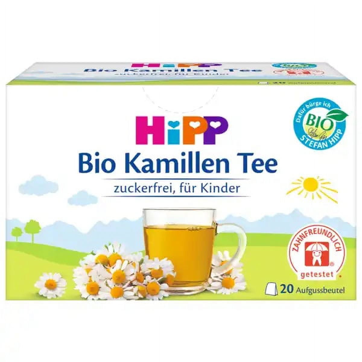 HiPP Chamomile Tea -ORGANIC Tea -Made in Germany 1 box /20 tea bags ...