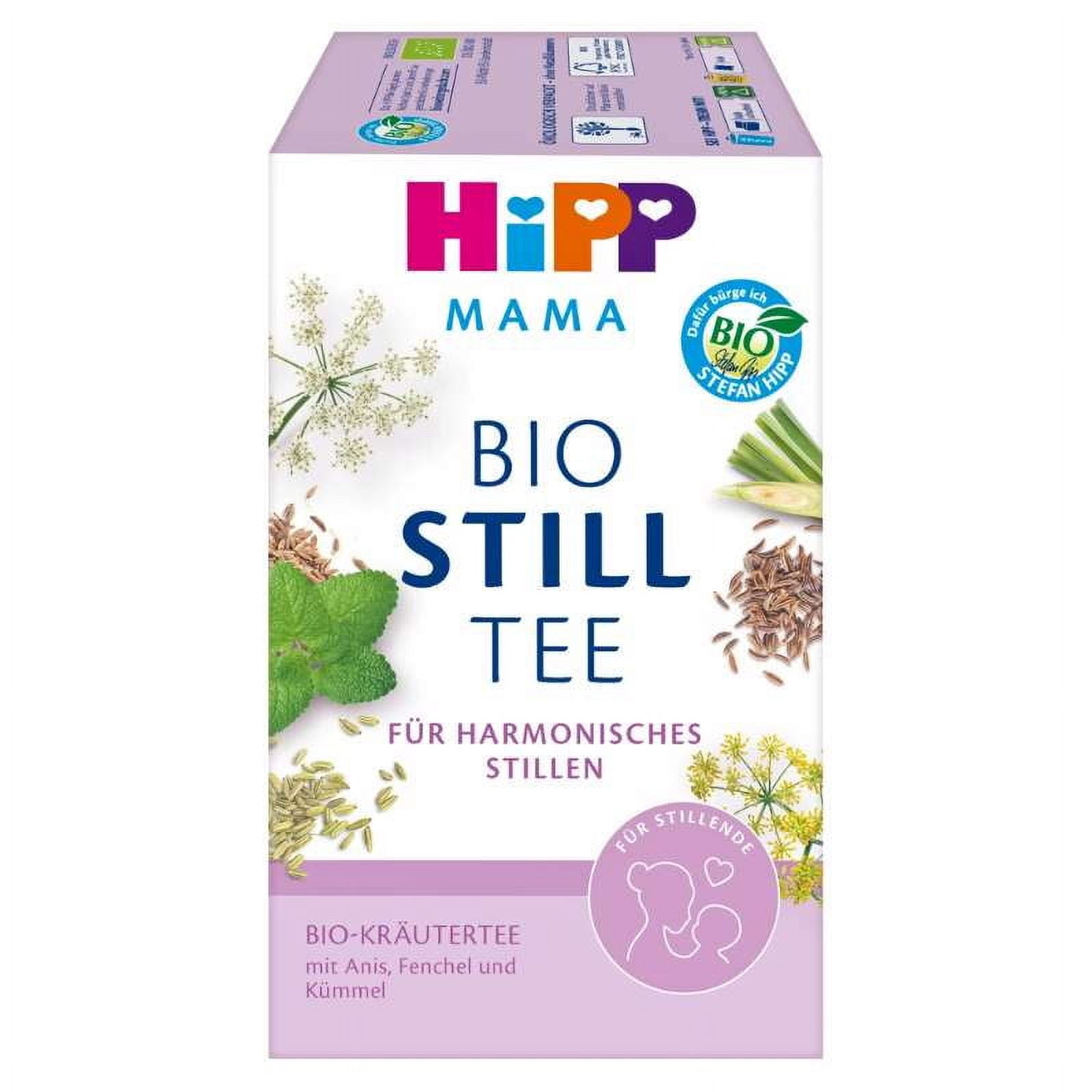 HiPP Mama Breastfeeding tea promotes milk production -ORGANIC- 1 box ...