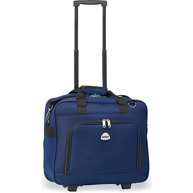 HiPack Large Trolley with Small Travel Handle & Wheels: TSA Approved ...