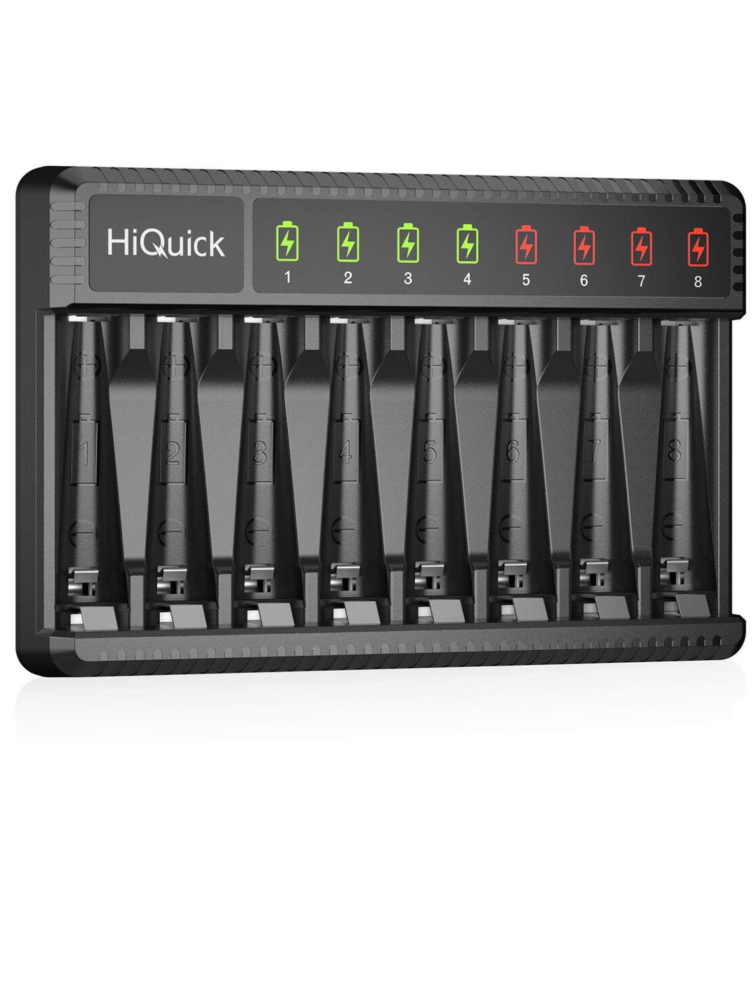 HiQuick 8 Slots Fast Smart Battery Charger For Ni-MH Ni-CD AA AAA ...