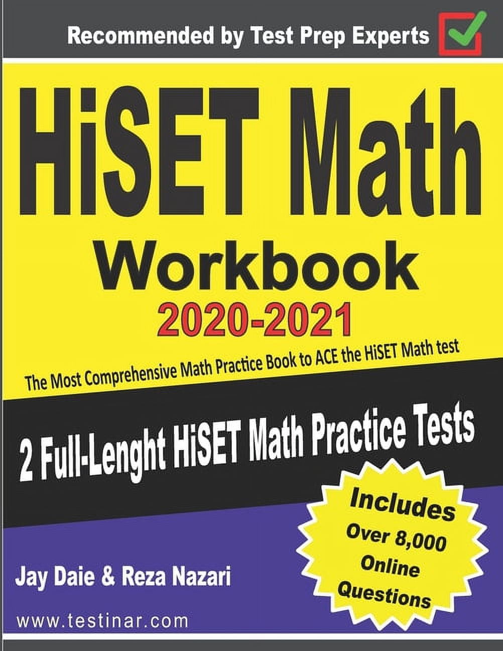 HiSET Math Workbook 2020-2021: The Most Comprehensive Math Practice ...