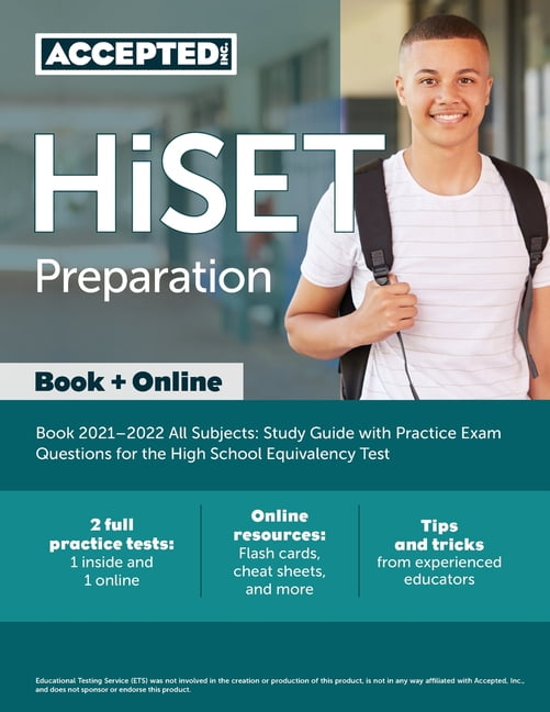 HiSET Preparation Book 2021-2022 All Subjects: Study Guide with ...