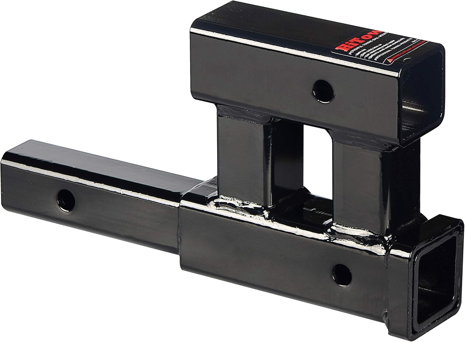 HiTow Dual Hitch Receiver Extension Trailer Towing Extender (GTW 4,000 ...