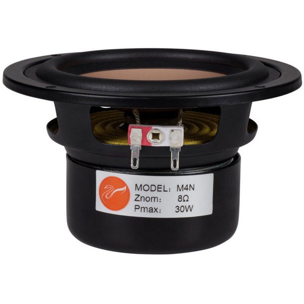 HiVi M4N 4" Aluminum / Magnesium Midbass - Walmart Business Supplies