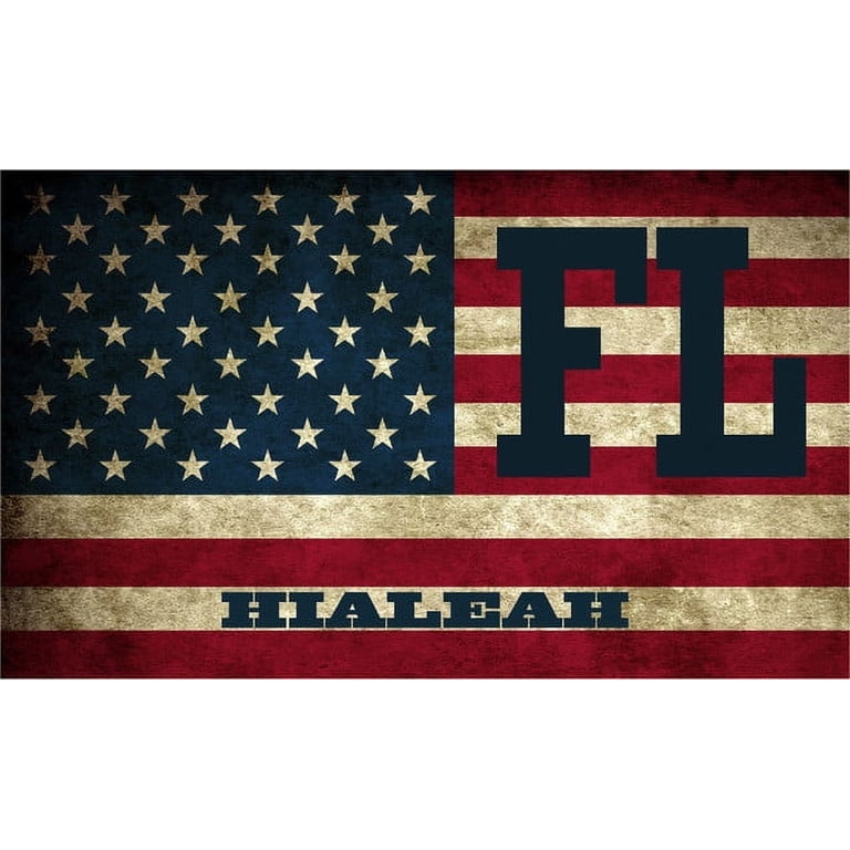 Hialeah Florida Flag