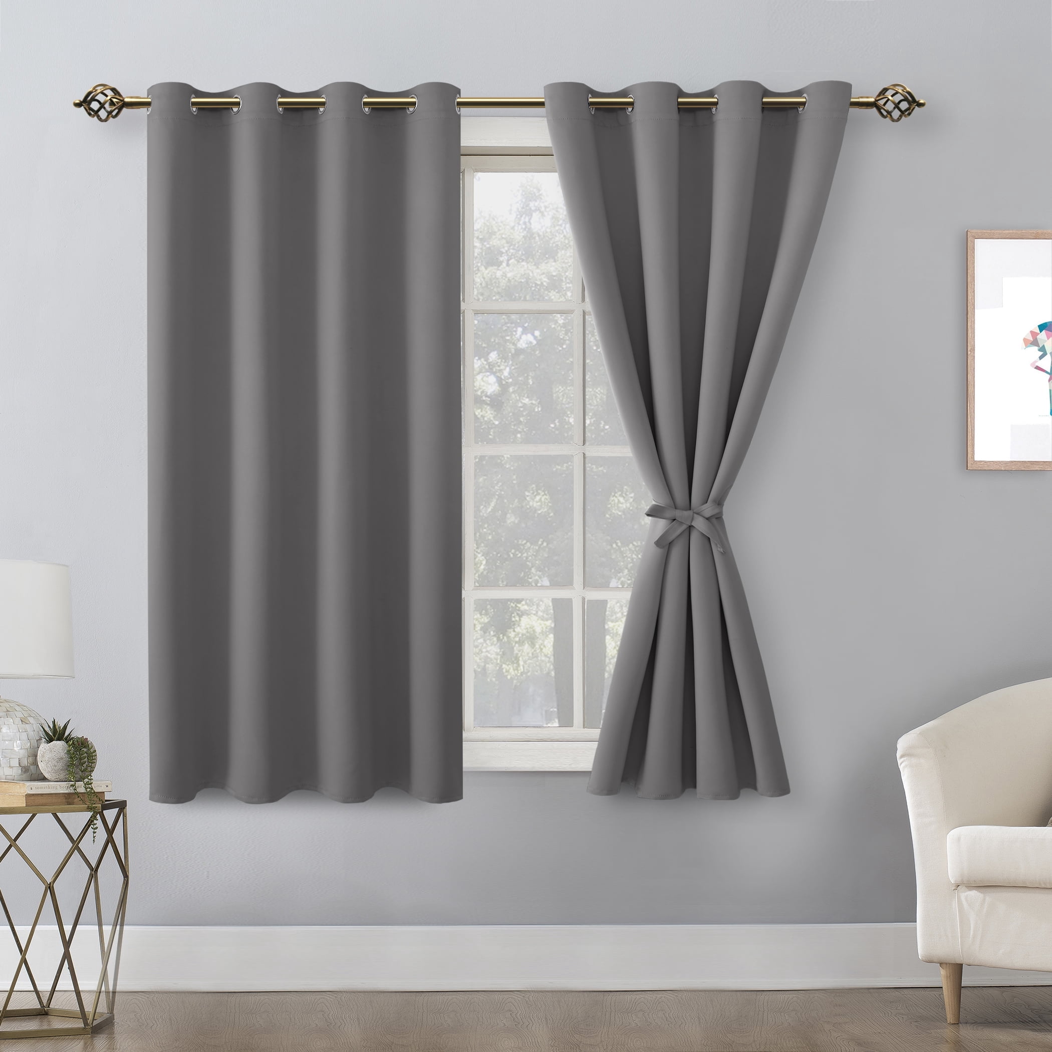 Hiasan Blackout Curtains for Bedroom - Thermal Insulated & Light ...